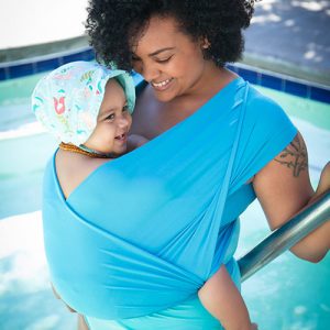 Lagoon Wrap DuO Blue Water Wrap from Wrapsody - Wrap Your Baby