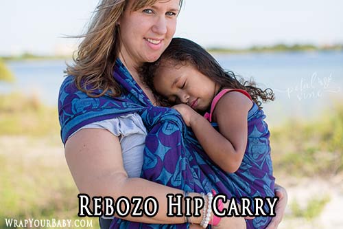 Rebozo Hip Carry Woven Wrap - Wrap Your Baby