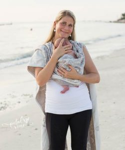 Kangaroo Carry for Newborn Baby or Toddler - Wrap Your Baby