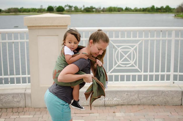 Double Sling Carry - Wrap Your Baby