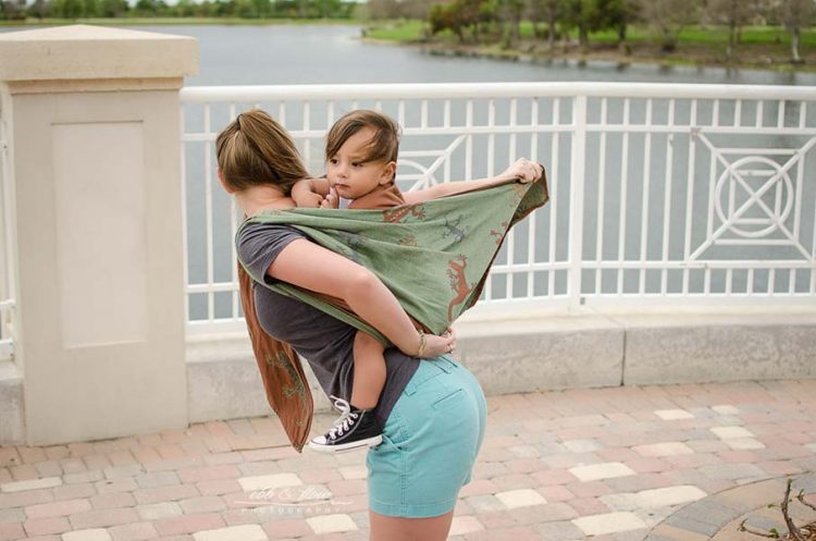 Double Sling Carry - Wrap Your Baby