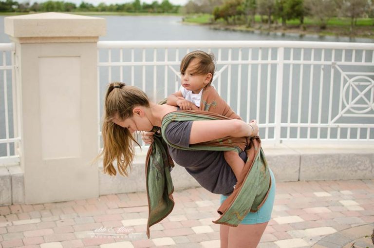Double Sling Carry - Wrap Your Baby