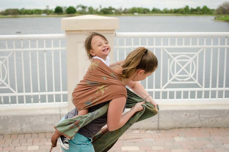 Double Sling Carry - Wrap Your Baby