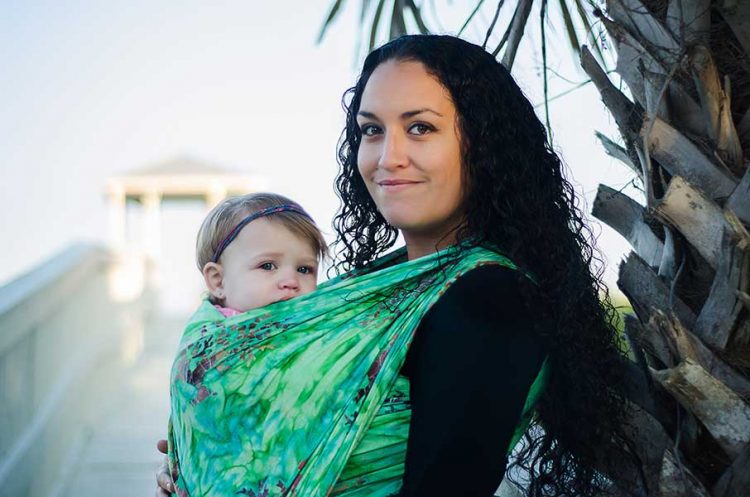 Wrapsody Zoe Hybrid Wrap with Supportive Stretch - Wrap Your Baby