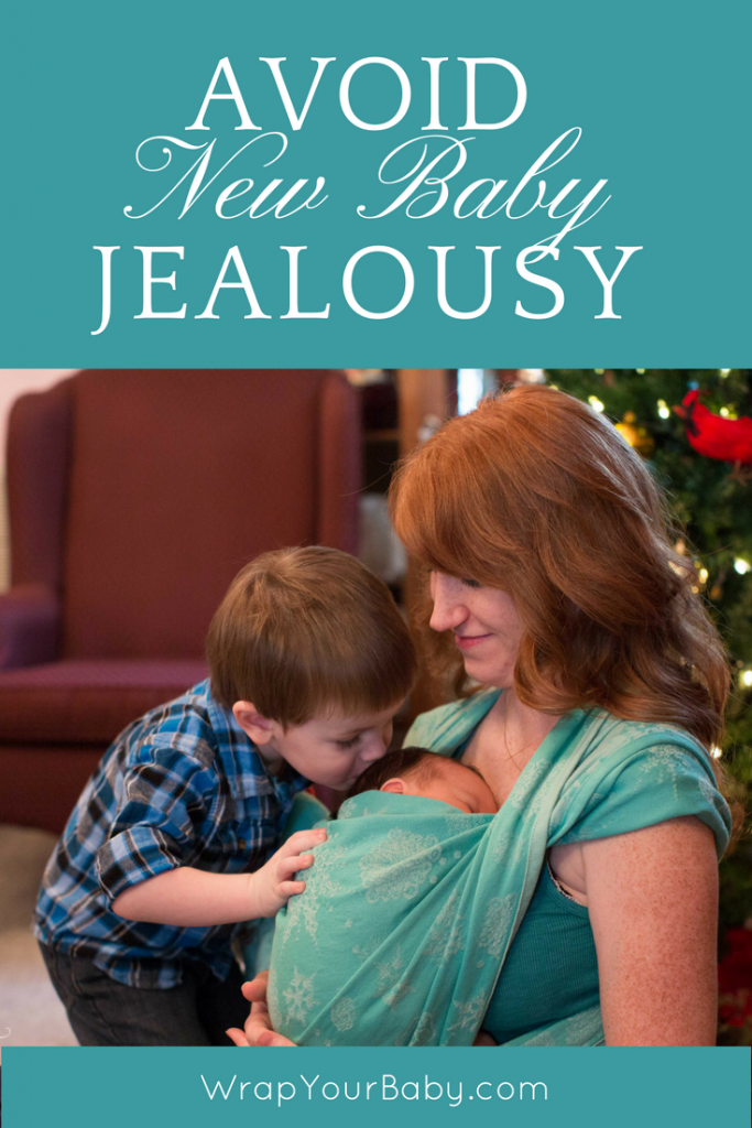 Avoid New Baby Jealousy - 5 Tips for a New Sibling - Wrap Your Baby