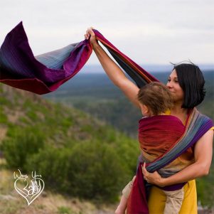 Toddler Front Carry with a Woven Wrap - Wrap Your Baby