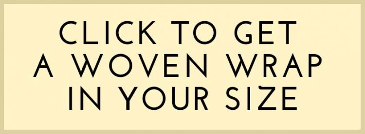 Woven Wrap Sizing Guide (What is Base Size?) - Wrap Your Baby