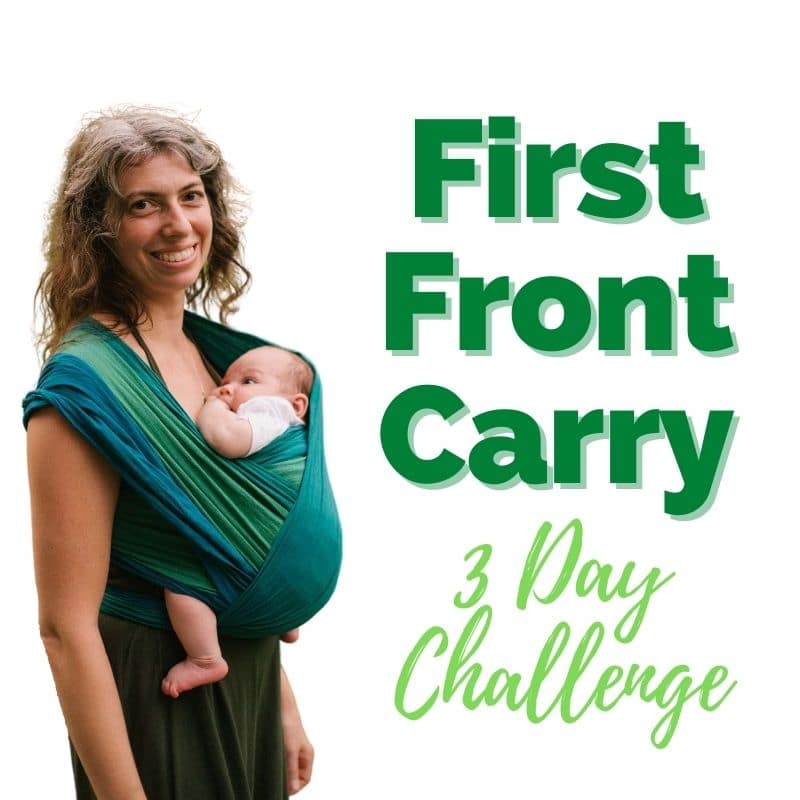 First Front Carry - 3 Day Challenge - Wrap Your Baby