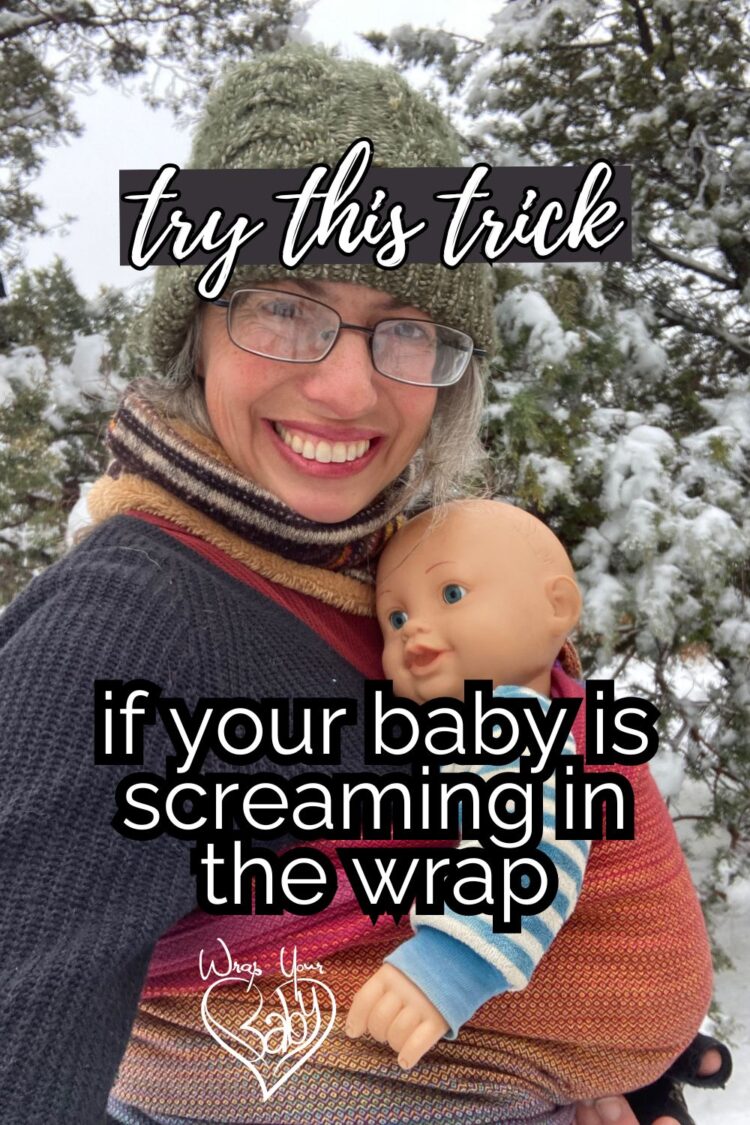 Does your baby scream when you try to wrap? - Wrap Your Baby