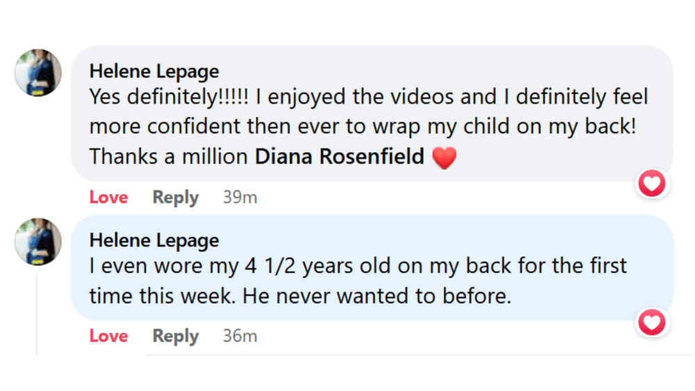 Join my Back Wrap Challenge - Wrap Your Baby